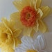 Daffodils Flower Decorations Flower Wall Party Backdrop Wedding ...