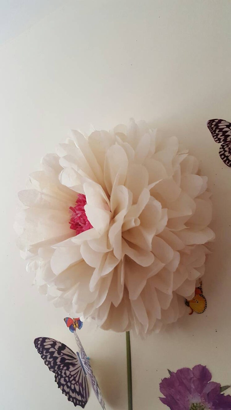 Two Giant 19 Flower Wedding Party Babyshower Bedroom - Etsy