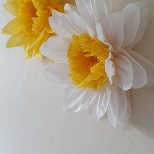 Daffodils Flower Decorations Flower Wall Party Backdrop Wedding ...