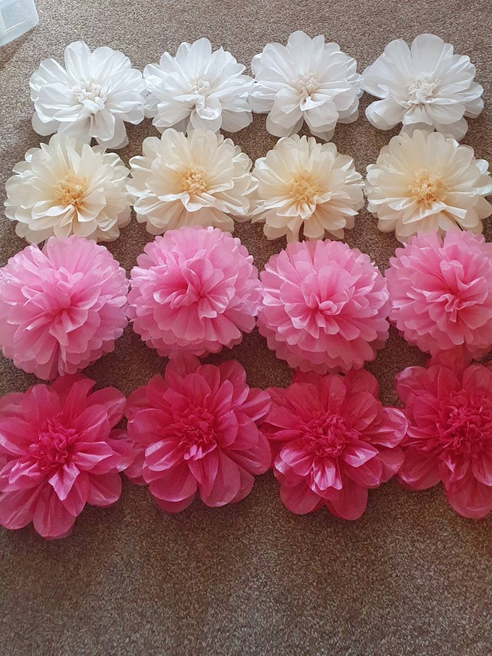 16 Flower Wall Flower Wall Backdrop Wedding Party Tea Party Shop Window ...