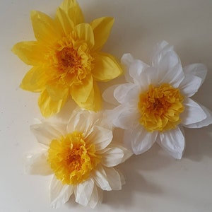 Daffodils Flower Decorations Flower Wall Party Backdrop Wedding ...