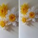 Daffodils Flower Decorations Flower Wall Party Backdrop Wedding ...