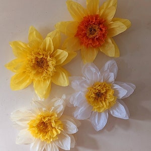 Daffodils Flower Decorations Flower Wall Party Backdrop Wedding ...