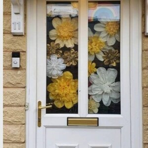 Daffodils Flower Decorations Flower Wall Party Backdrop Wedding ...