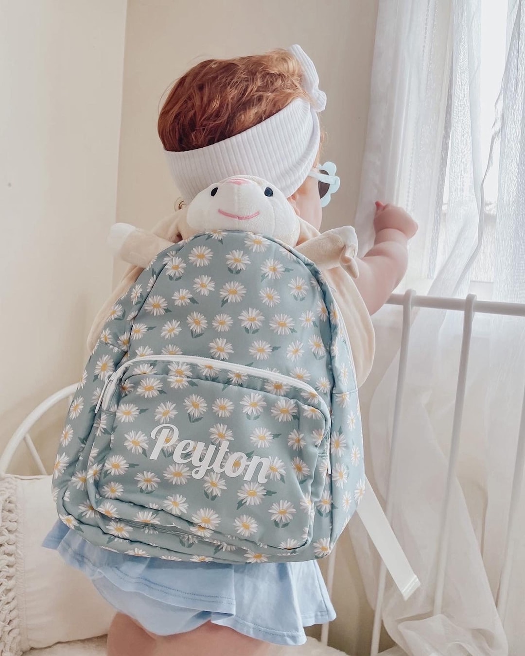 Personalised Kids Backpack – Daisy Design | Custom Children's Backpack ...
