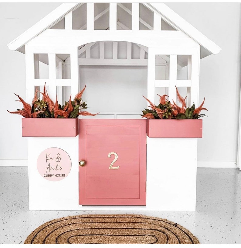 Cubby House Sign Custom Made Kids Room Home Decor - Etsy Australia
