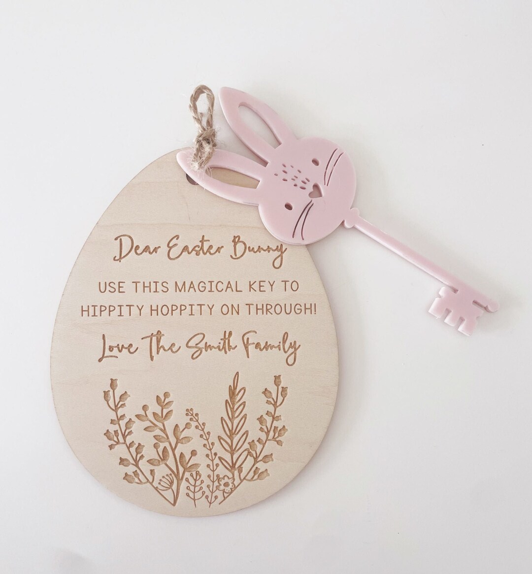 Easter Bunny Key - Etsy