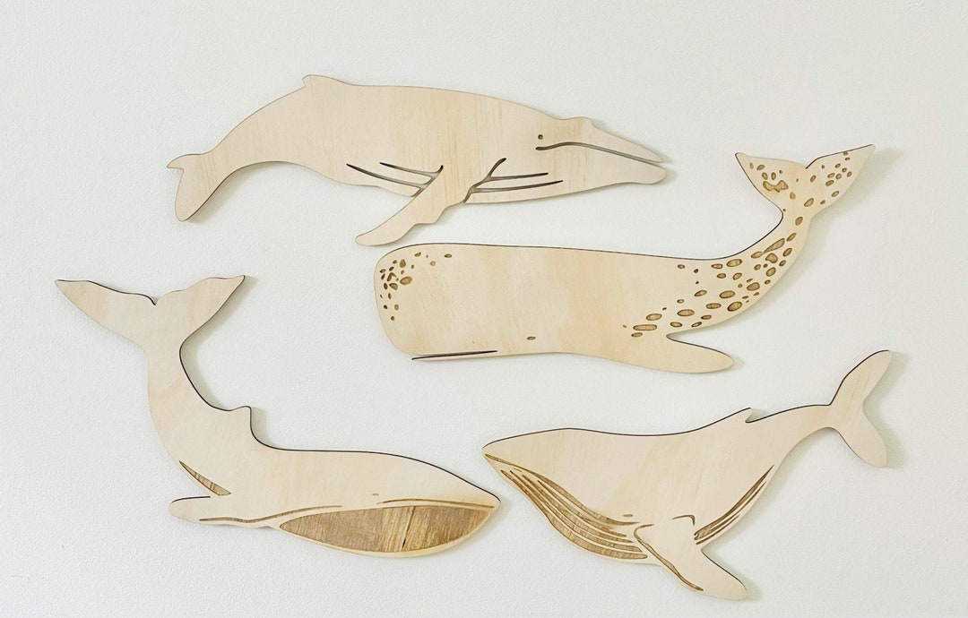 Large Whale Decals - Etsy