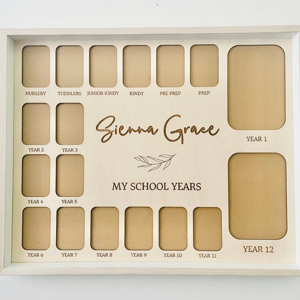 School Picture Frame - Etsy