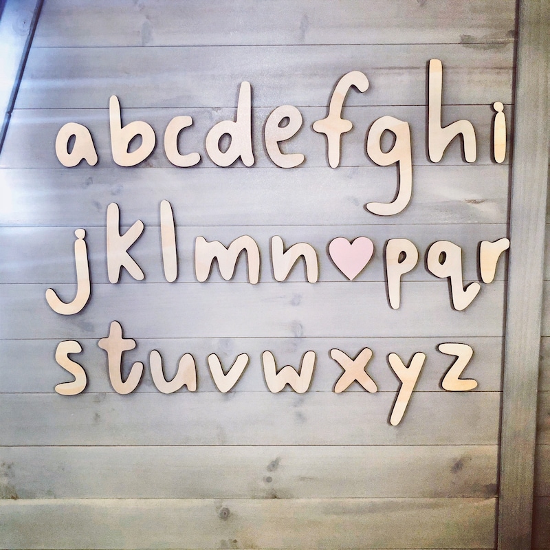 Alphabet Wall Letters - Etsy