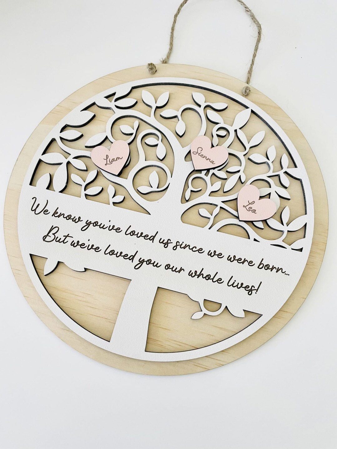 Personalised Tree of Life Sign - Etsy