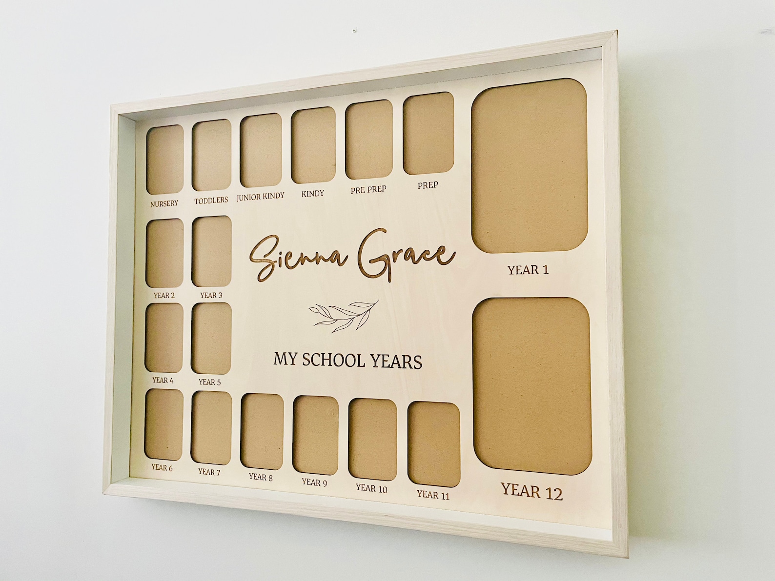 Personalised School Years Photo Frame - Etsy