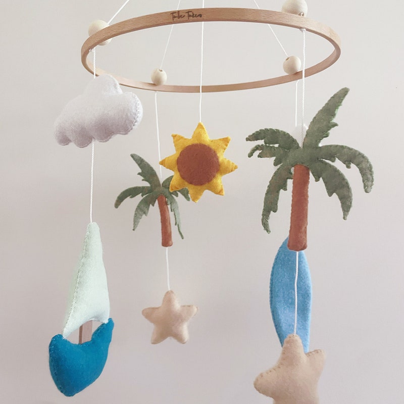 Mobile for Crib Beach - Etsy