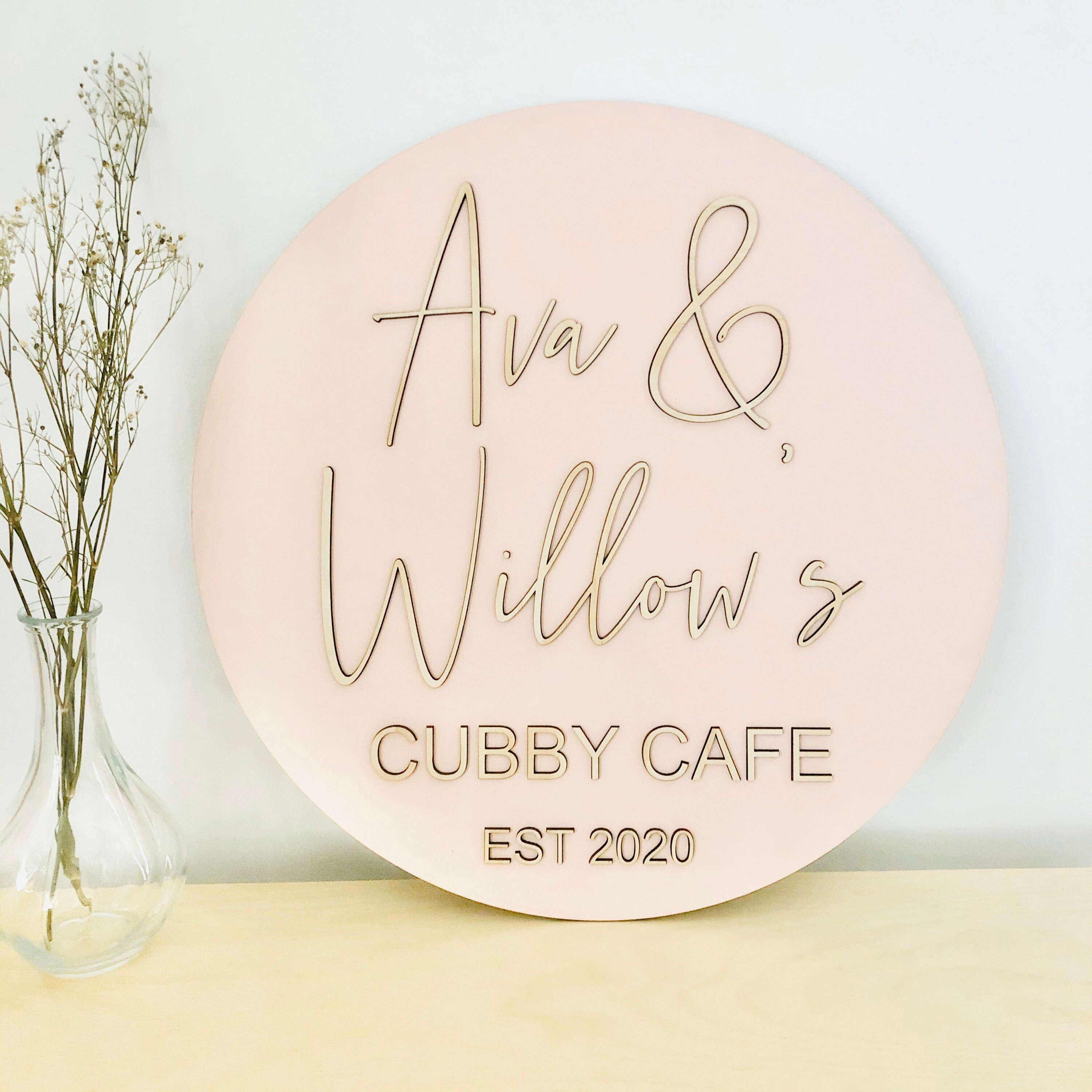Cubby House Sign Custom Made Kids Room Home Decor - Etsy Australia