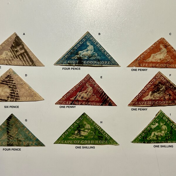 Triangle Stamp - Etsy