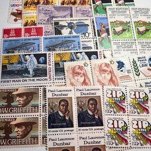 10c US MINT Vintage Postage Stamps Variety Packs Choose Your Size From ...