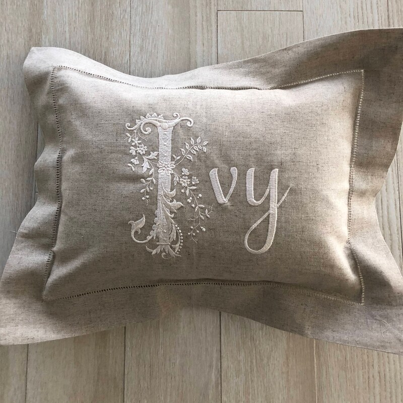 Embroidered Pillows - Etsy