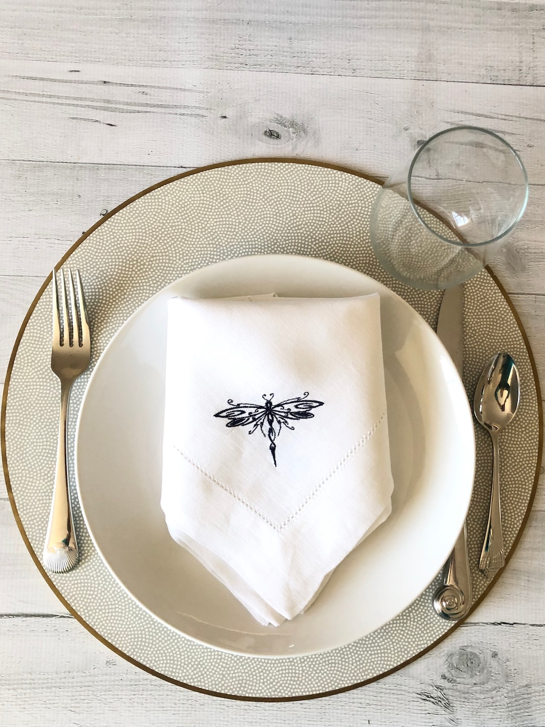 Embroidered Napkins / Cloth Napkins / Dinner Napkins / Linen Napkins ...