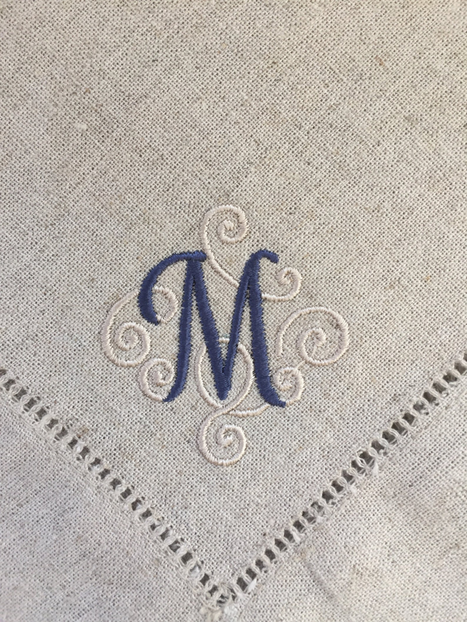 Monogrammed Napkins / Cloth Napkins / Dinner Napkins / Linen - Etsy