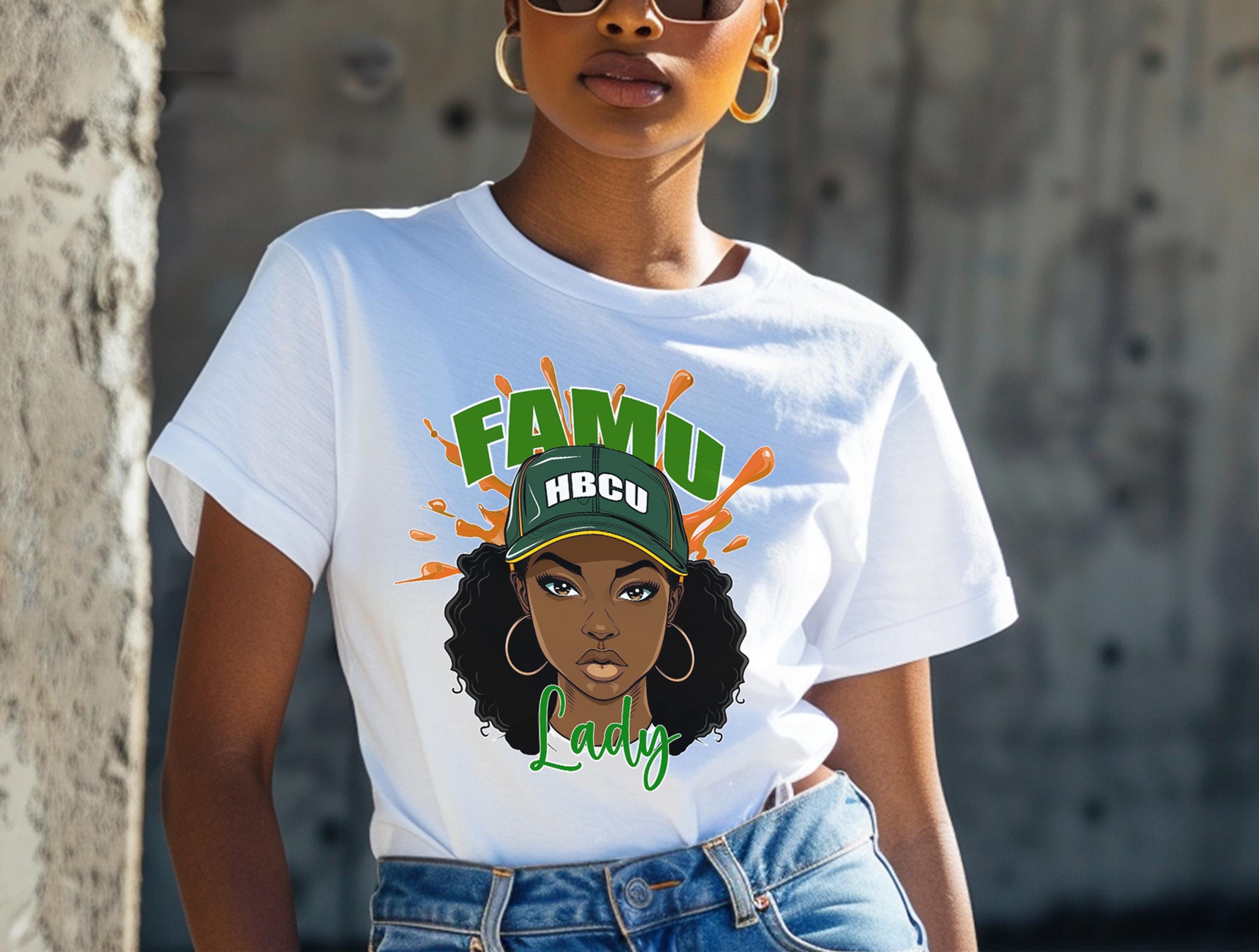 FAMU Lady University Girl HBCU Florida Softstyle T-shirt - Etsy