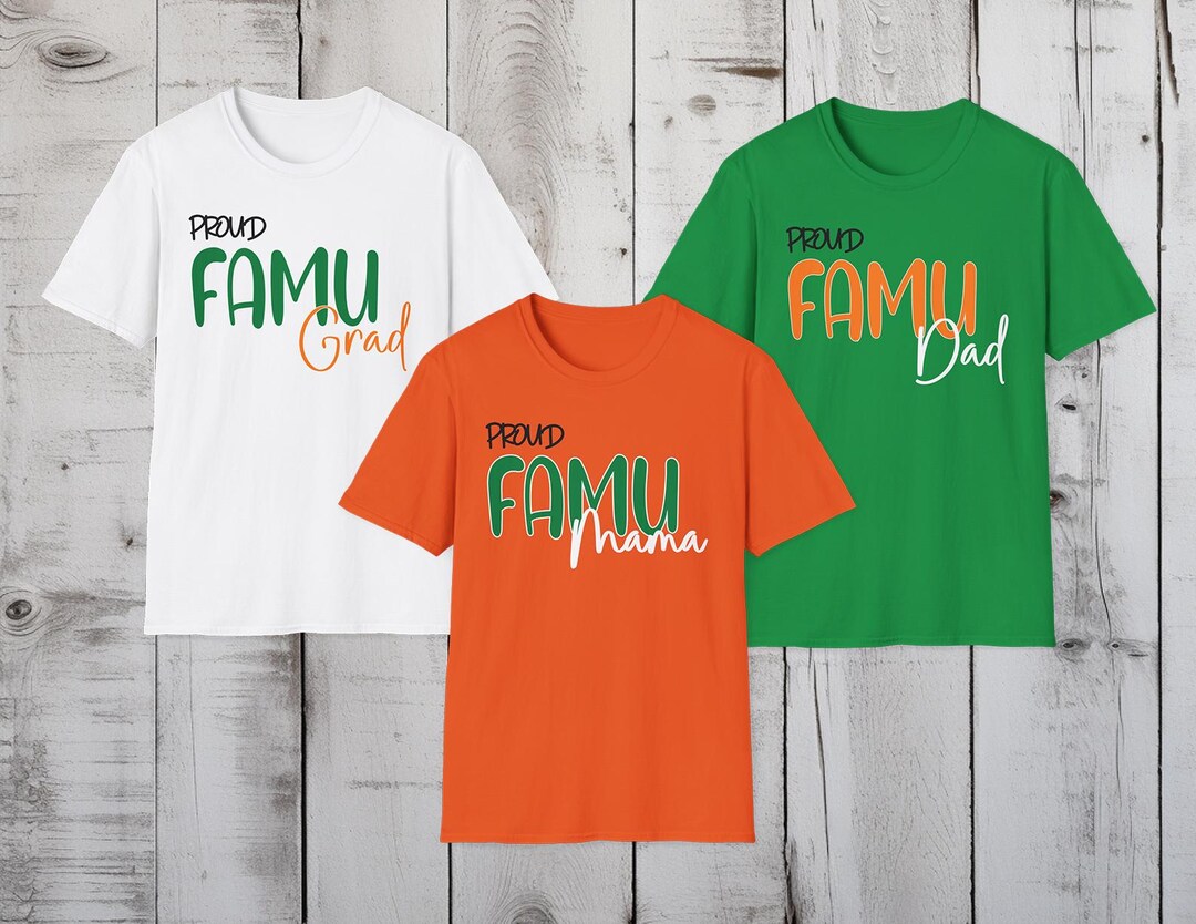 FAMU Personalized Custom Softsyle Shirt - Etsy