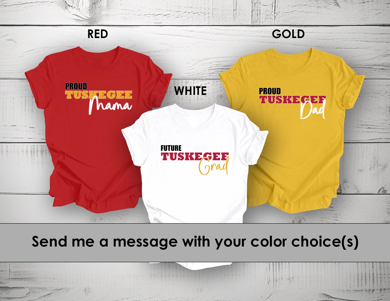 Tuskegee Personalized Custom Shirt - Etsy