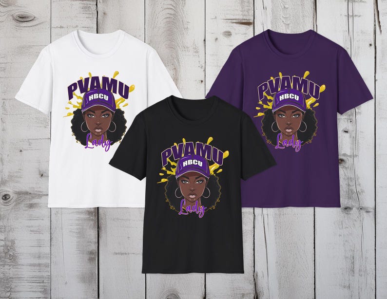 Prairie View HBCU PVAMU Softstyle T-shirt - Etsy