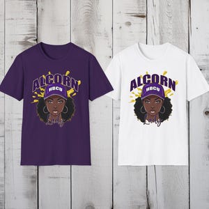 Alcorn Lady HBUC State University Softstyle T-shirt - Etsy