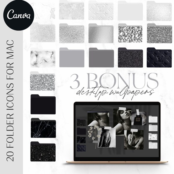 Marble Desktop - Etsy