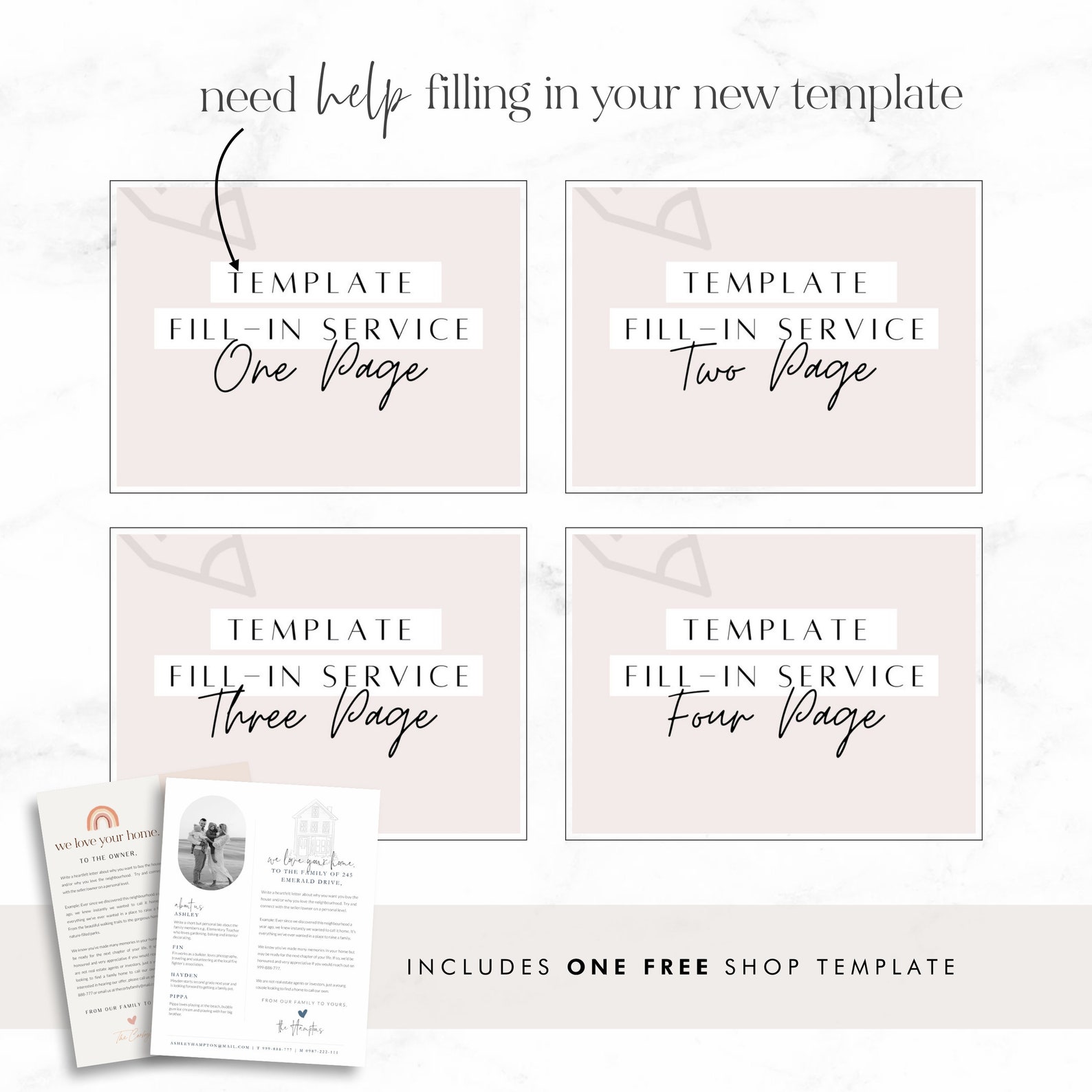 Editable Home Buyer Letter Template | Real Estate Love Letter Template ...