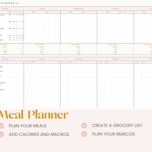 Weight Loss & Fitness Tracker Spreadsheet for Google Sheets | Habit ...