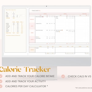 Weight Loss & Fitness Tracker Spreadsheet for Google Sheets | Habit ...