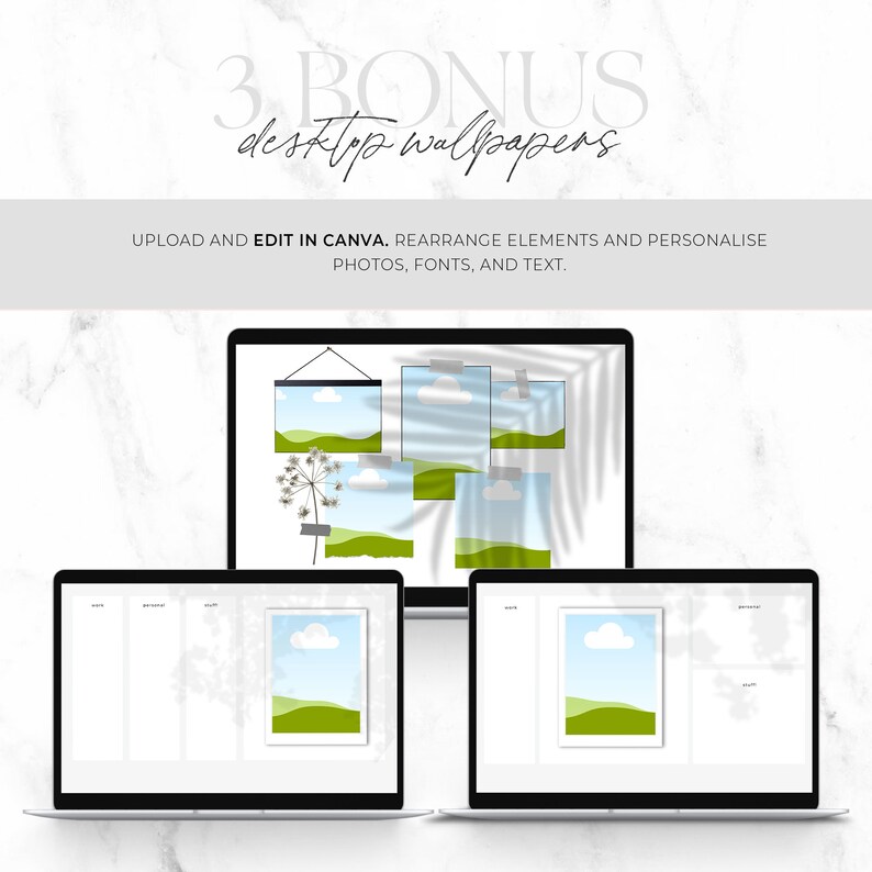 Monochrome Desktop Folder Icons for Mac & Windows Greyscale - Etsy