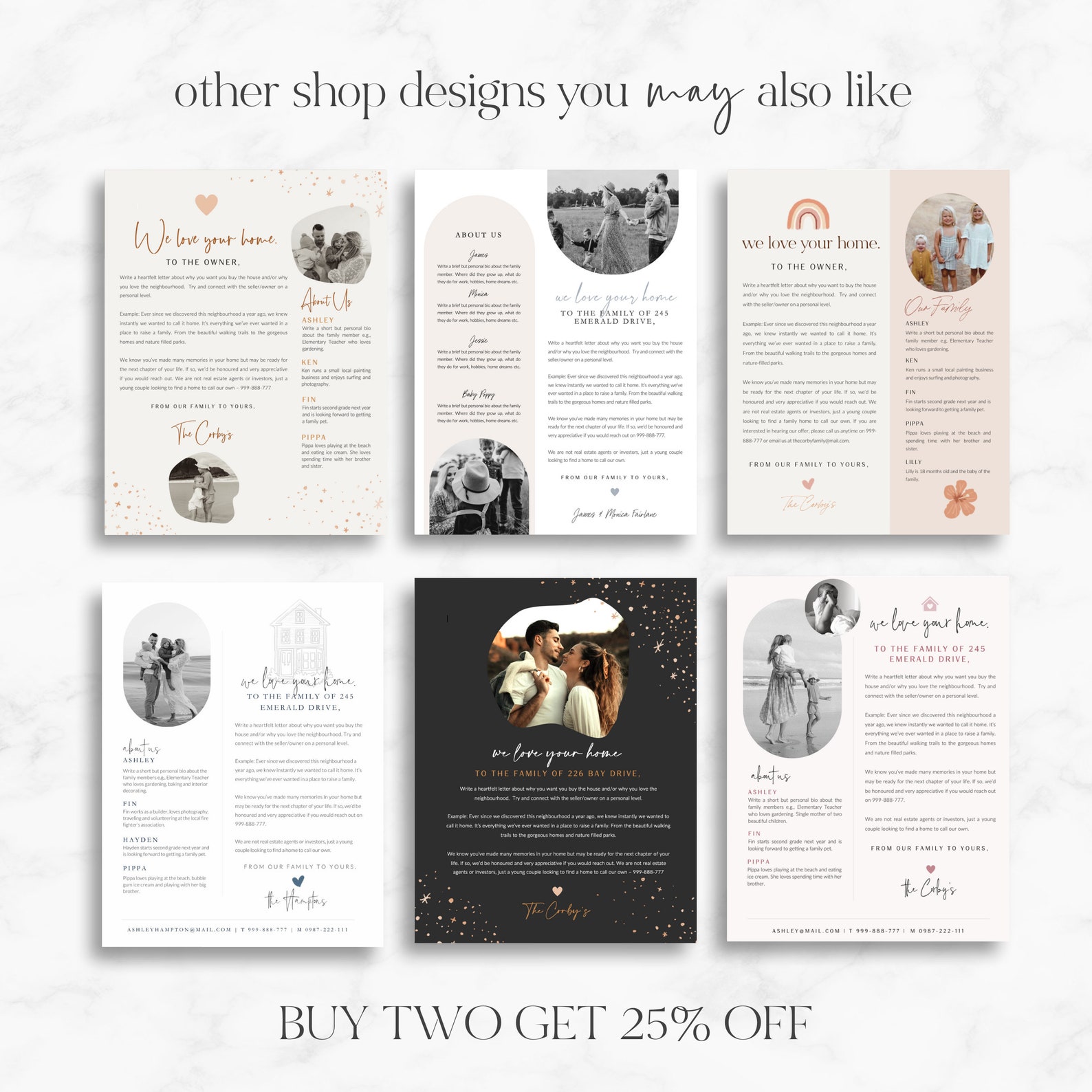 Home Buyer Letter Template Word | Letter to Home Seller Template ...