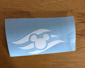 Vinyl Disney Theme Car Decal 5x5 inches | Etsy