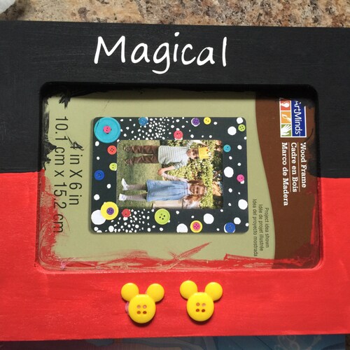 Mickey Mouse Frame Great for Fish Extender Gift Disney Cruise - Etsy