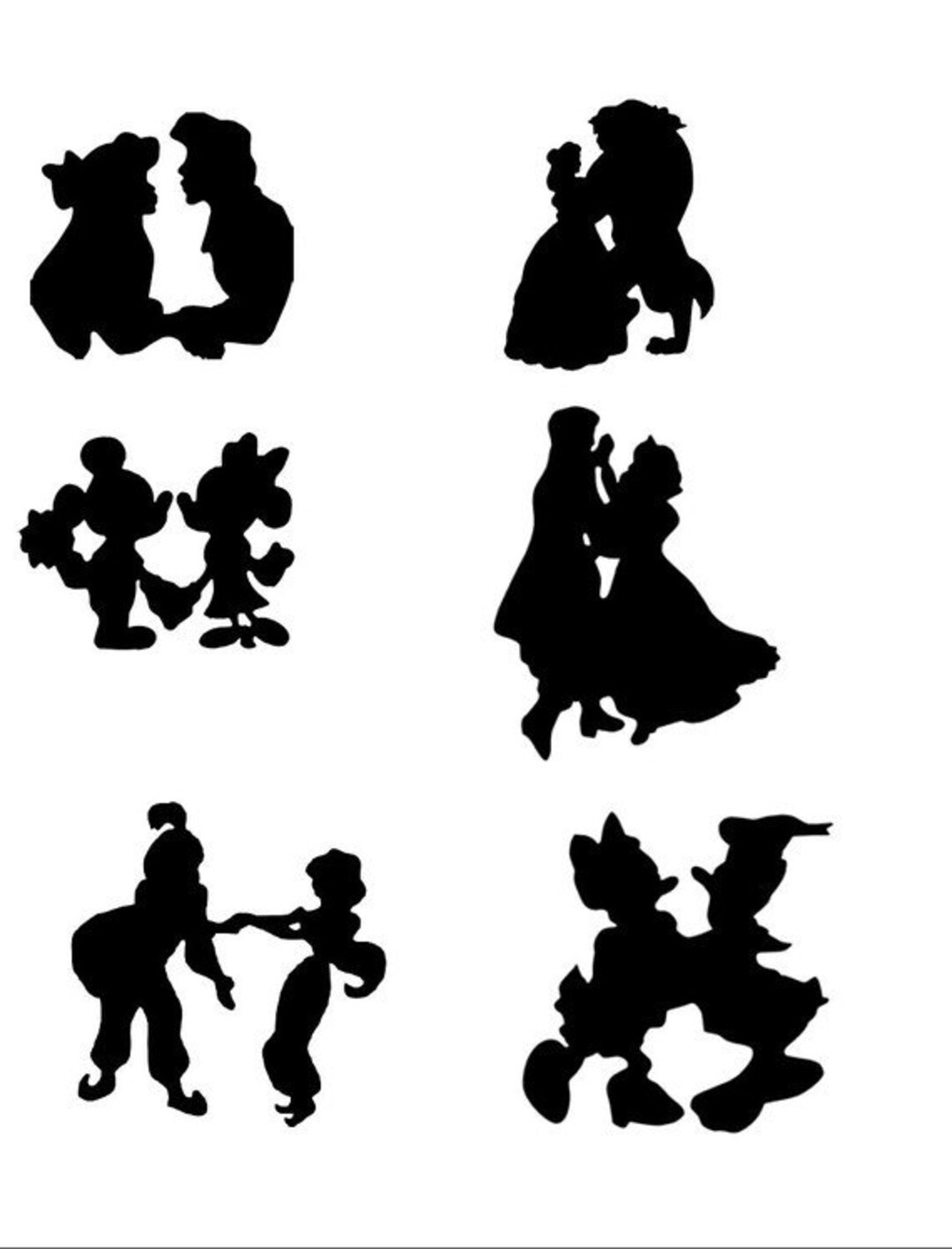 Vinyl Disney Theme Car Decal 5x5 Inches - Etsy