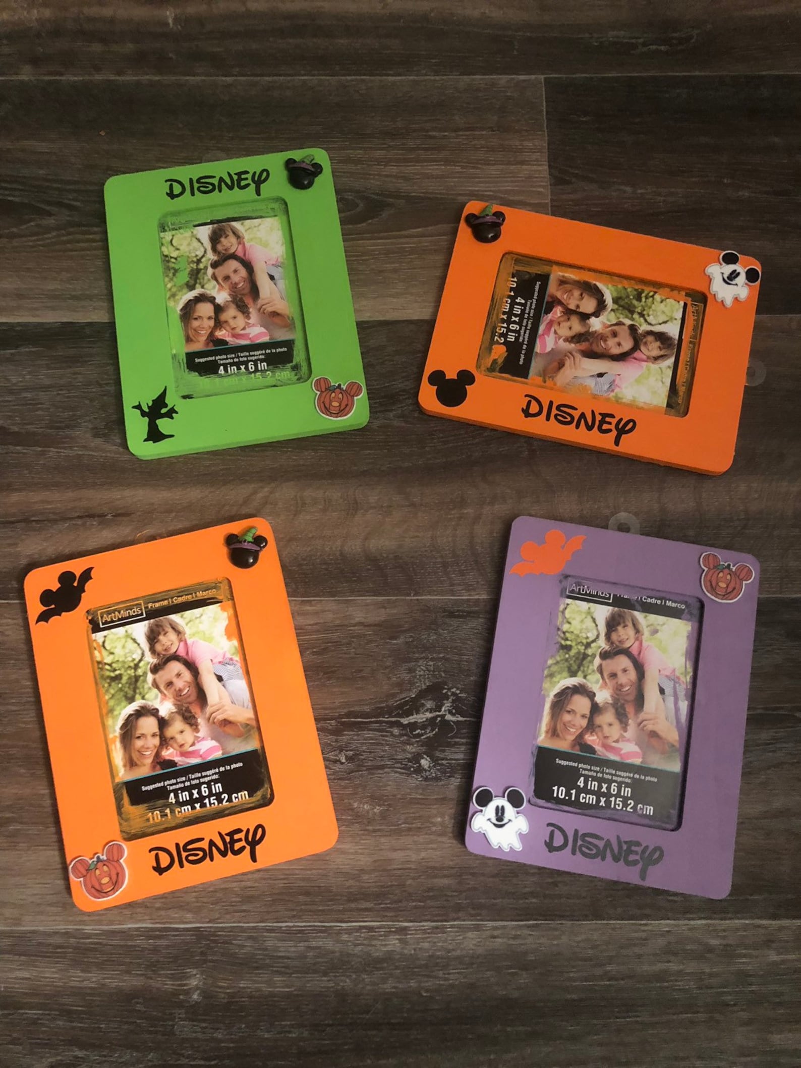 Disney Theme Picture Frame 4x6 Any Style | Etsy