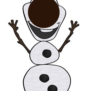 Olaf and Mickey Body Part Magnets - Etsy