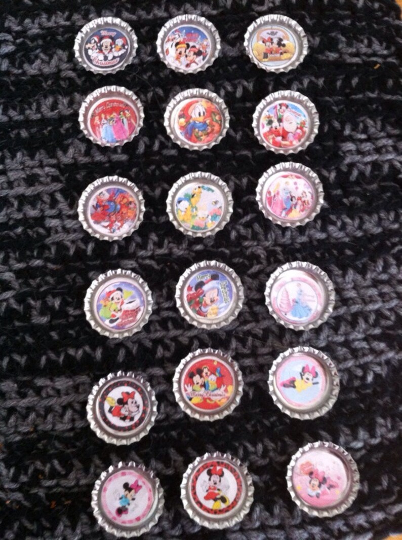 18 Assorted Disney Christmas and Minnie Mouse Magnets Great FE - Etsy