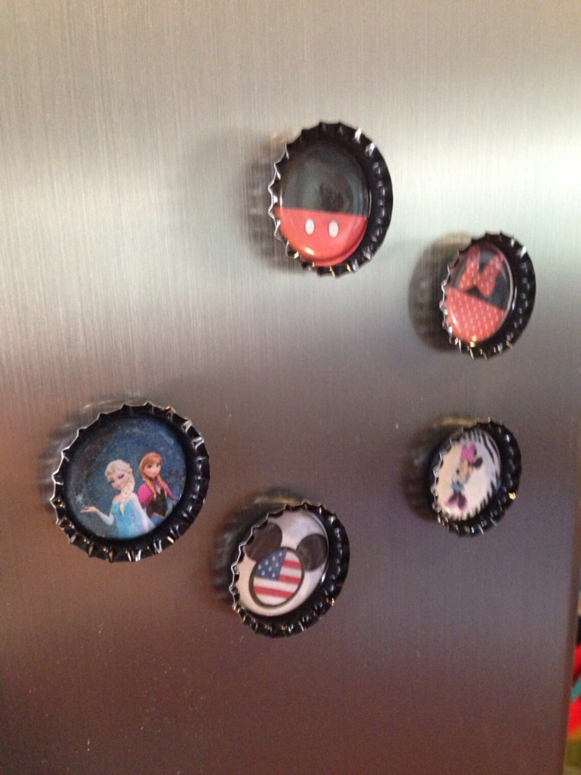 24 assorted Disney Characters and Minnie Mouse magnets great | Etsy