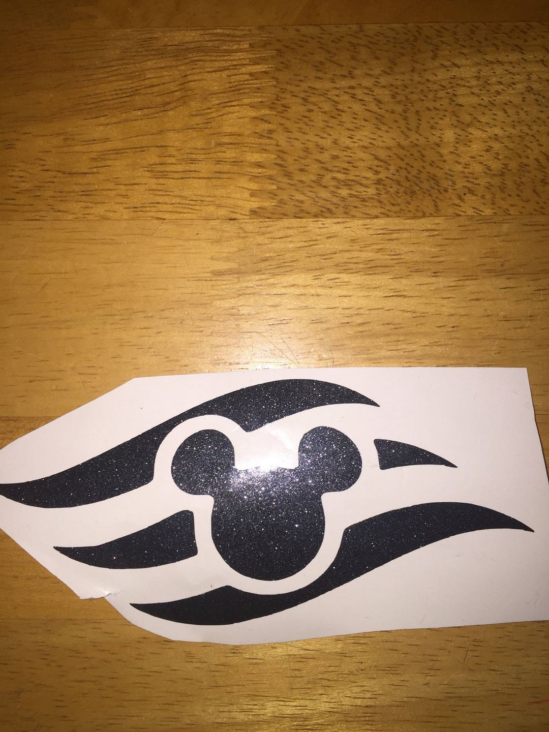 Vinyl Disney Car Decal Disney Cruise Line Glitter 3x7 Inches - Etsy
