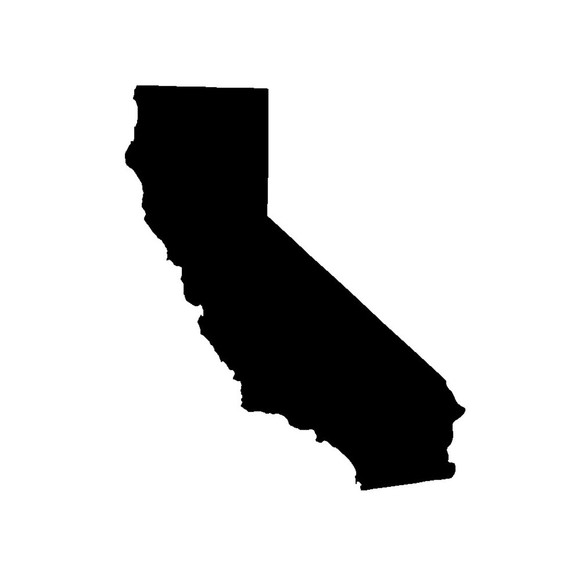 California SVG Digital Download - SVG State Graphic - Etsy