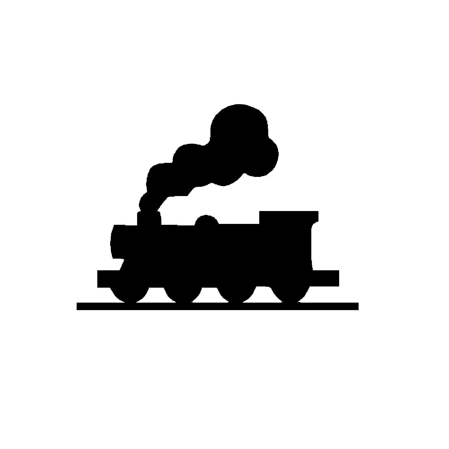 Zug-Lokomotive Vektor-Grafik - sofortiger download SVG-Datei für Cricut ...