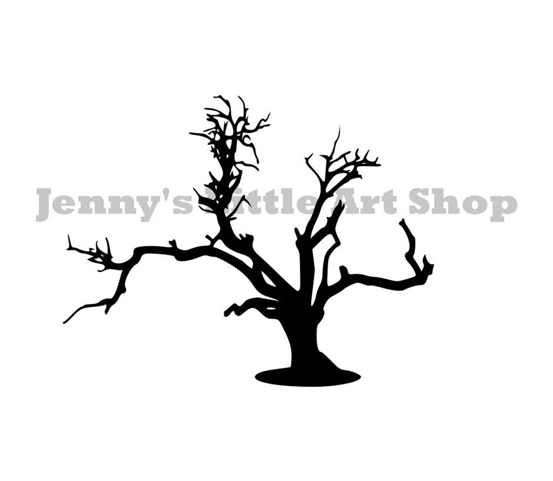 Dead Tree Graphic Instant Download SVG and PNG Files for Digital ...