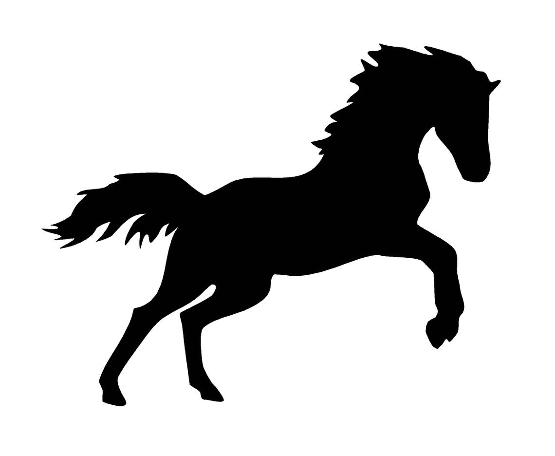 Horse Vector - SVG and PNG Digital Download - Horse Vector Graphic ...