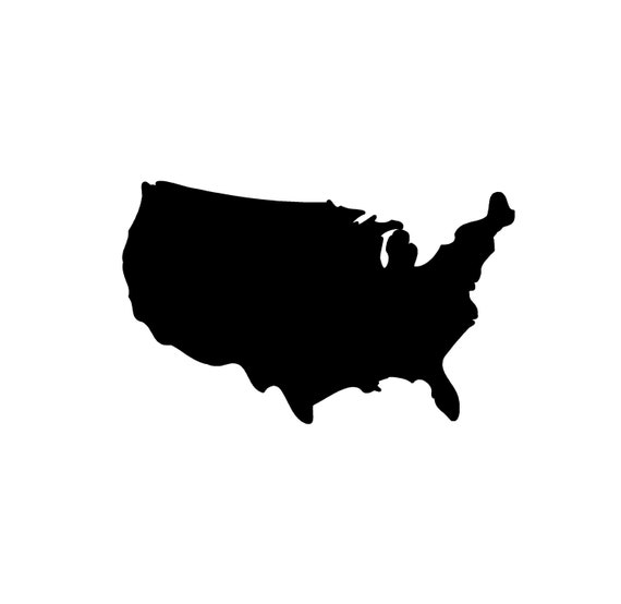 USA Vector Graphic Instant Download SVG File for Cricut - Etsy