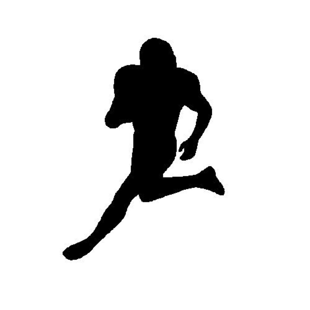 Football Player Vector Graphic - Sports Life SVG File for Cricut ...
