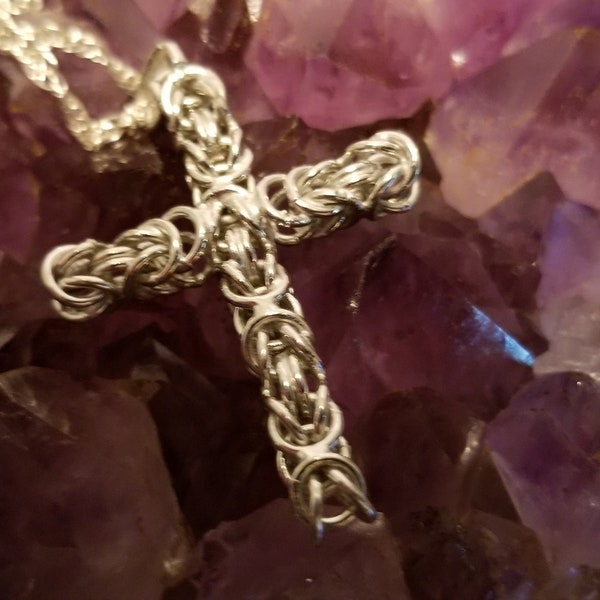 Boho Cross Pendant - Etsy