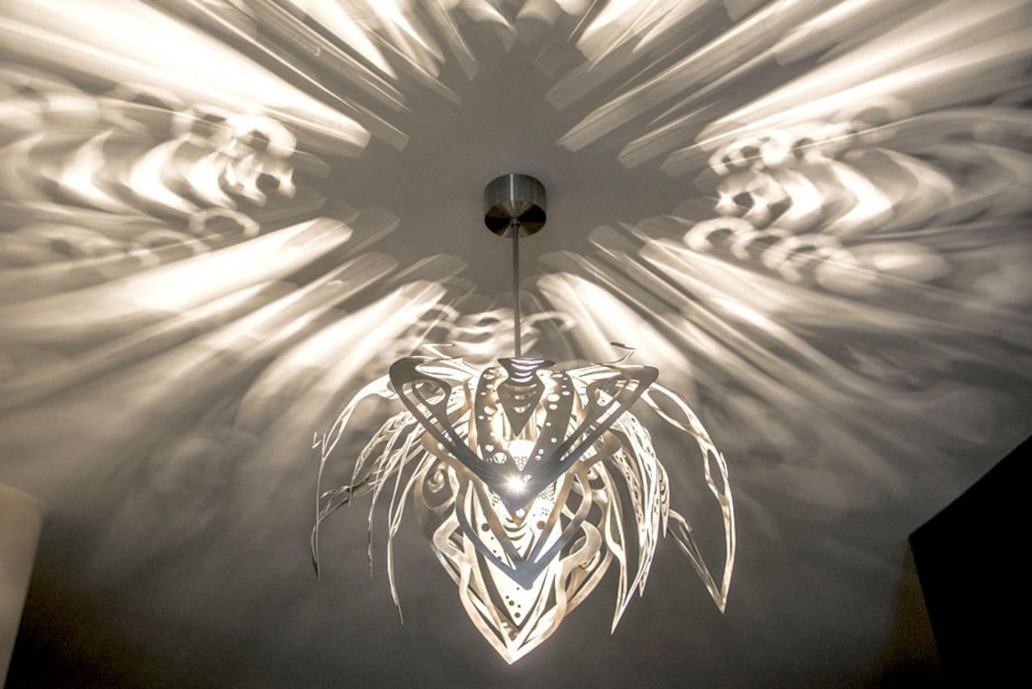 Modern Lamp, Unusual Design, Ceiling Light DROID - Etsy